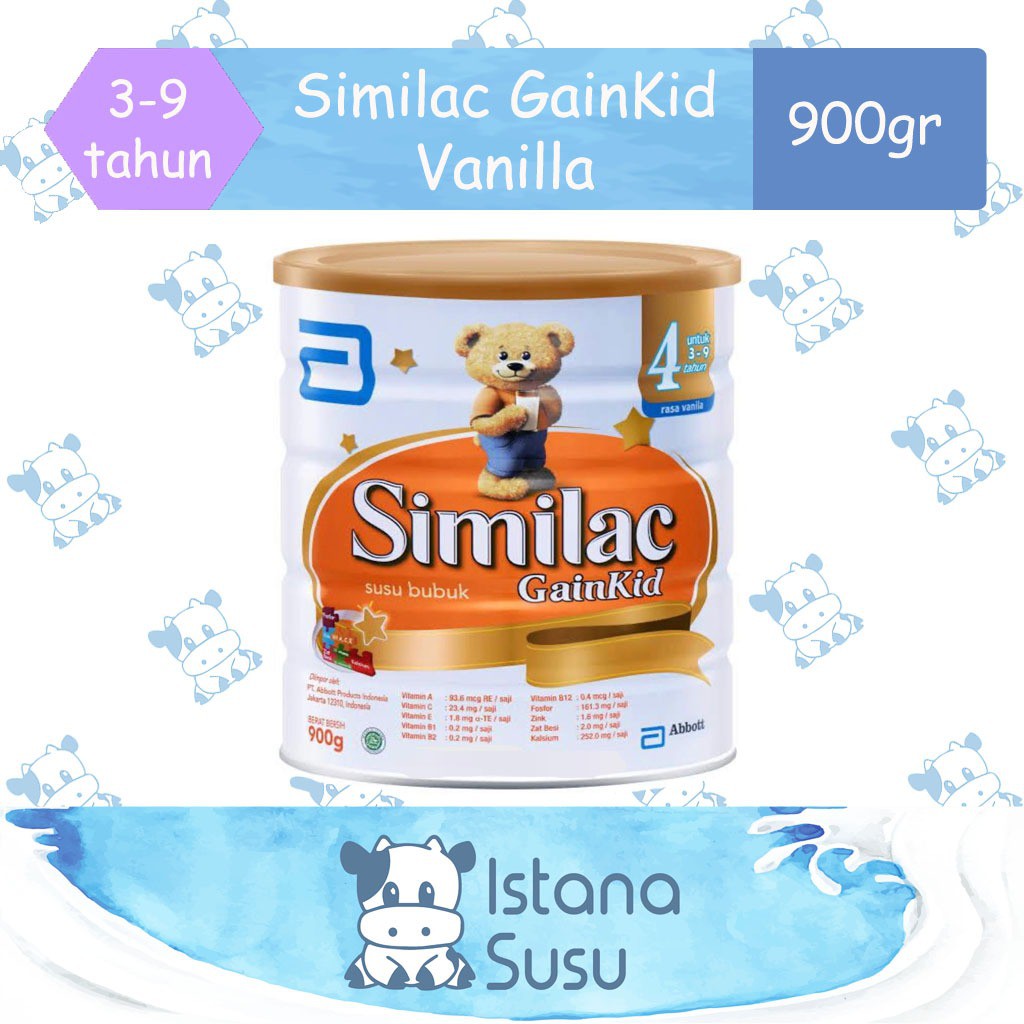 Jual Similac GainKid 4 900gr (3-9 tahun) | Shopee Indonesia