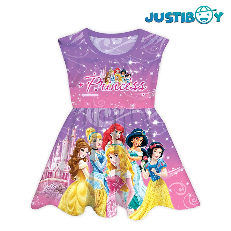 Jual Daster Anak Princess Perempuan Umur 2 - 8 Tahun Gambar Full ...
