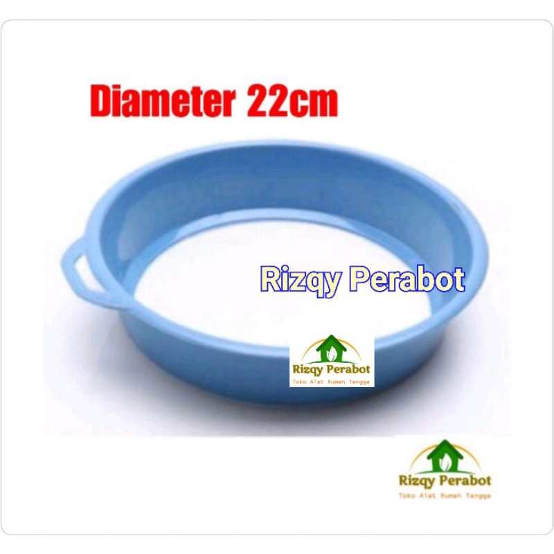 Jual Saringan santan / Ayakan Tepung Gula Halus / Pengayak Plastik (20/22/24 cm) | Shopee Indonesia