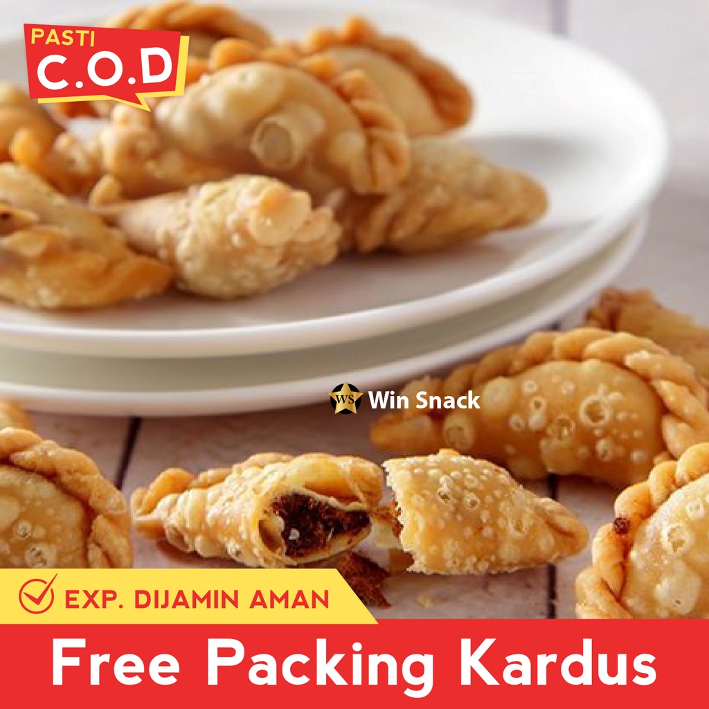 Jual snack kiloan pastel abon 500gram makanan ringan cemilan camilan ...