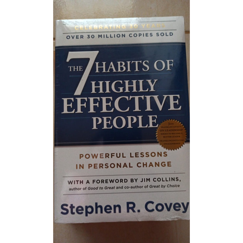 Jual Buku "The 7 Habits of Highly Effective People" karya Stephen R. Covey | Shopee Indonesia