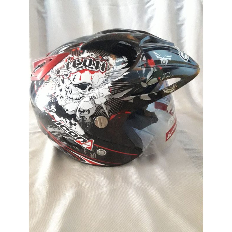 Jual Helm AVA Icon motif tengkorak murah | Shopee Indonesia