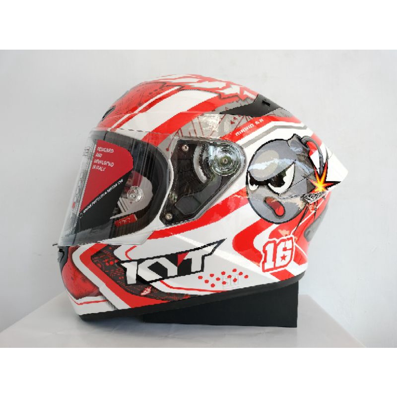 Jual Helm KYT TT Course Super Mario Replika. 100% Original. Ogkir ...