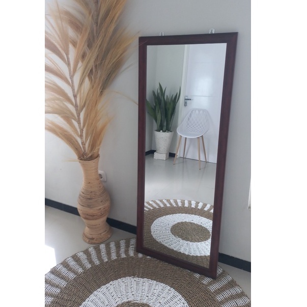 Jual Cermin Full Body Standing Mirror 127 x 39 Kaca Cermin Aesthetic ...