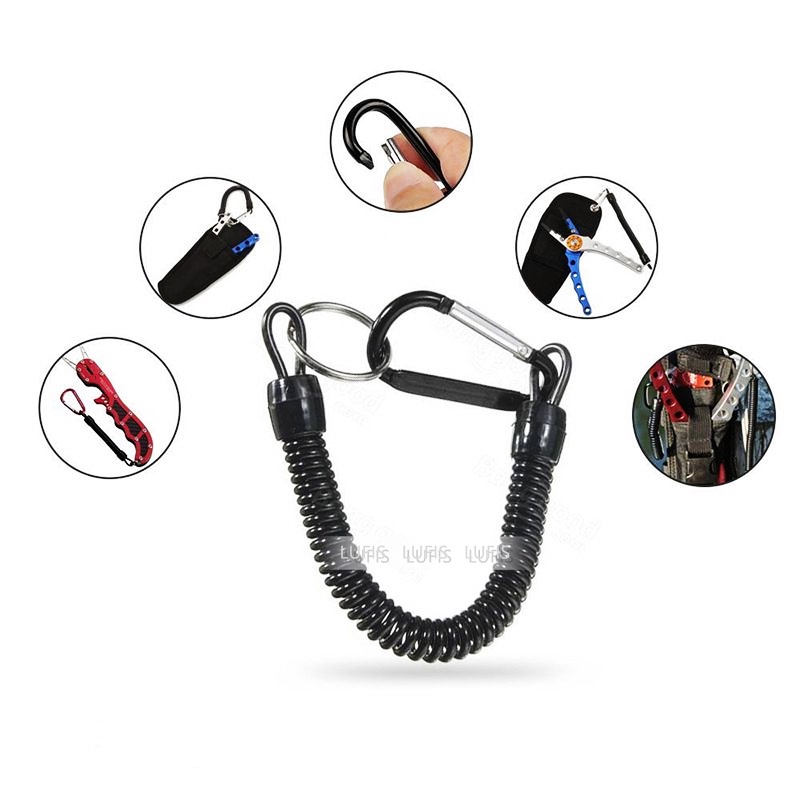 Jual Tali Spring Untuk Asesoris Pancing / Tali Spiral Anti Hilang ...