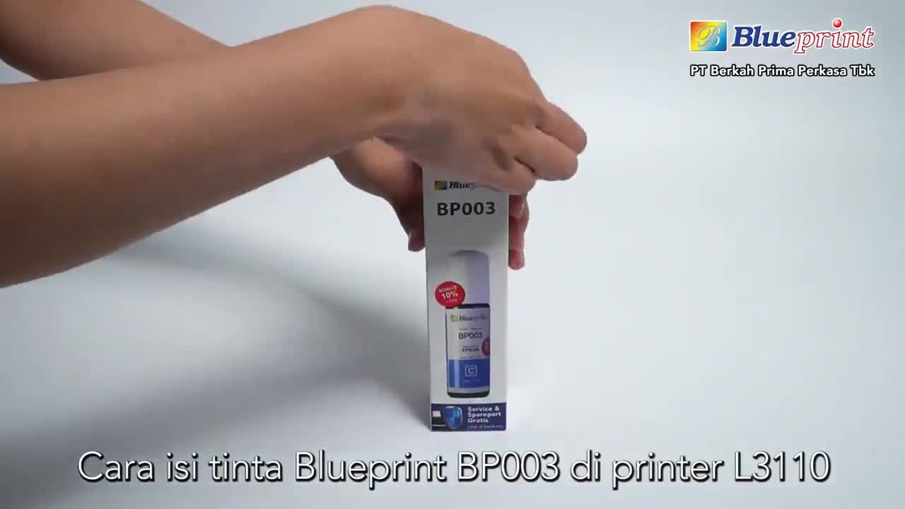 Jual Tinta Epson BLUEPRINT 003 Refill For Printer Epson L1110 L3110 ...