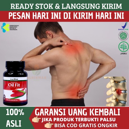 Jual Oil Fit Kapsul Original Solusi Atasi Saraf Kejepit, Obat Saraf ...