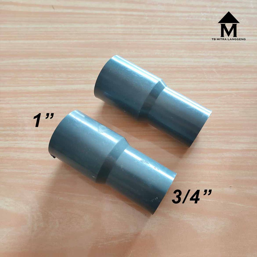 Jual Socket Overloop Opersock Perlop Sambungan Pipa PVC V-Sock 1 x 3/4 ...