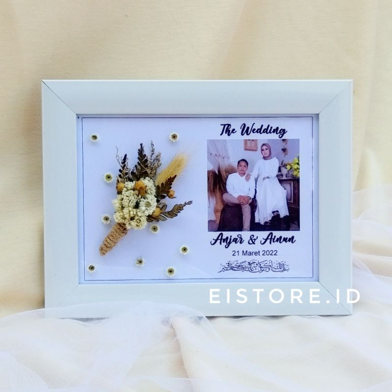 Jual Mini Buket in Frame Murah | Frame 2D Kado | Pigora bunga cantik ...