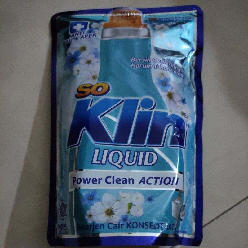 Jual Soklin Liquid detergent cair Konsentrat power clean action ...