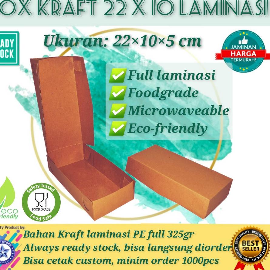 Jual Harga Murah CAZID 22x10x5 Dus Kotak Bolen Box Brownies Spikoe Dus ...