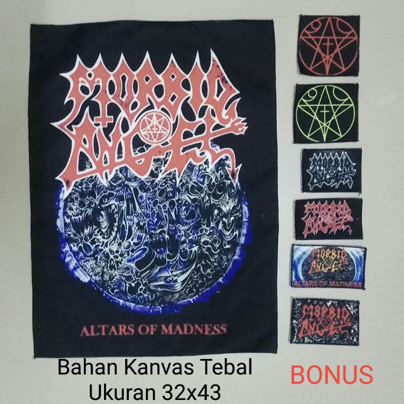 Jual BACKPATCH MORBID ANGEL BLACK METAL | Shopee Indonesia