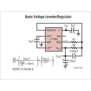 LT1054 Voltage Converter And Regulator: Pinout,, 52% OFF