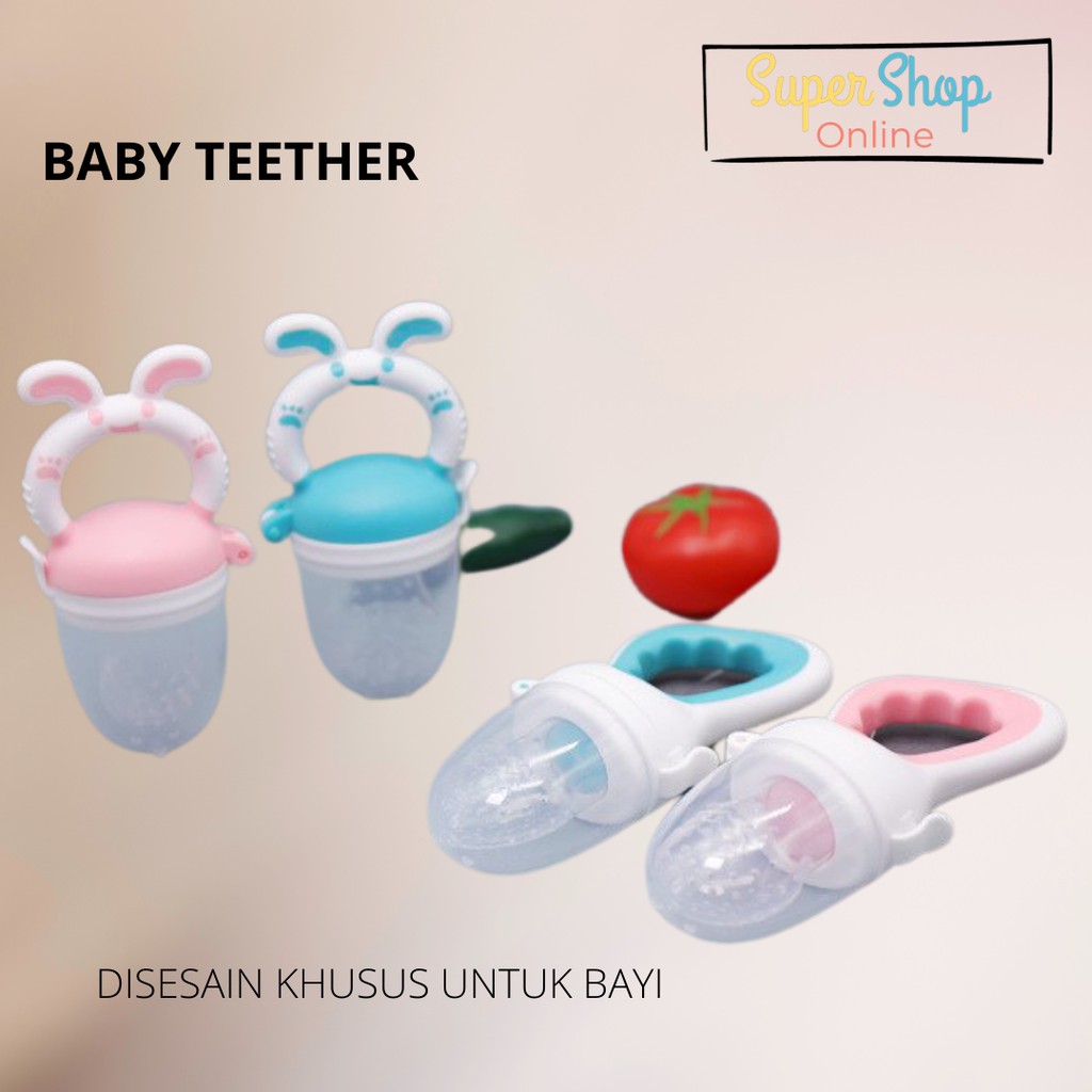 Jual Teether/Gigitan Isi Buah/Gigitan Buah bayi A012 | Shopee Indonesia