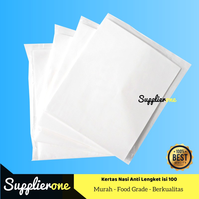 Jual Kertas Nasi KFC isi 100 pcs, Kertas Wrap Nasi, Bungkus Nasi KFC ...