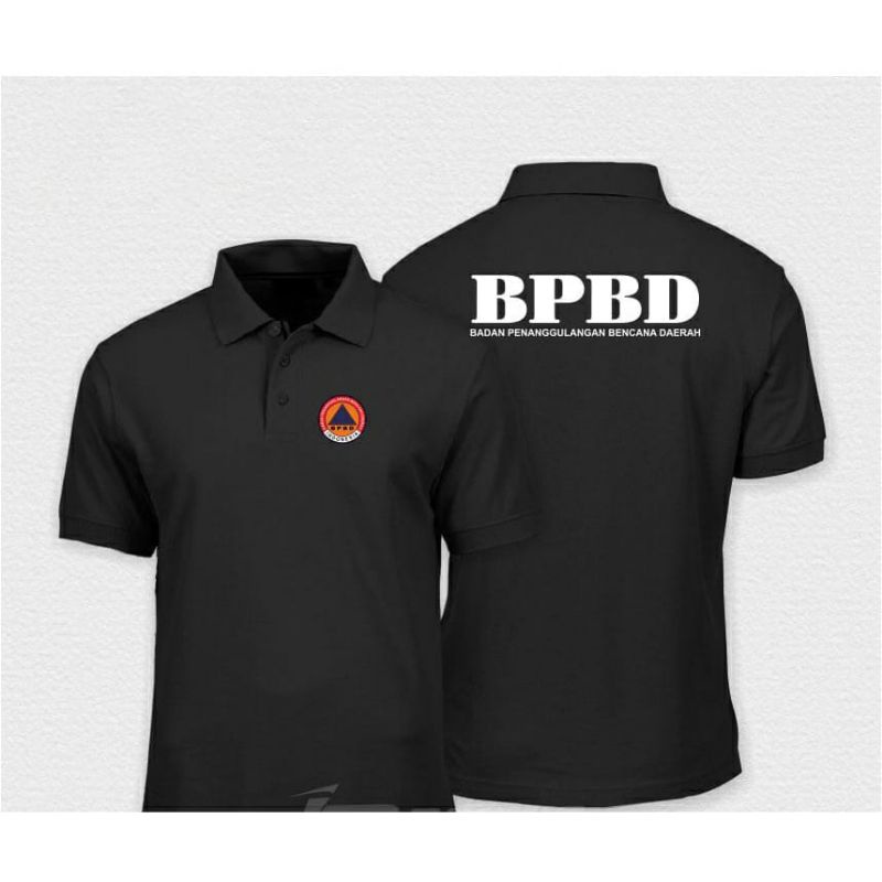 Jual KAOS POLO BERKERAH BADAN PENANGGULANGAN BENCANA ALAM BPBD BAJU ...