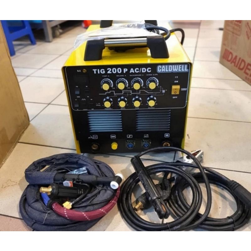 Jual TIG 200 P AC DC Caldwell Mesin Las Argon Bisa Las Alumunium ...