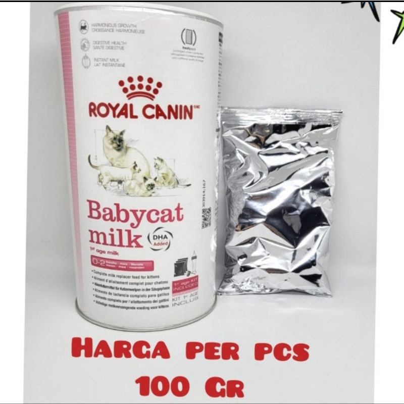 Jual Royal Canin Baby Cat Milk 100 Gr Susu Kucing kitten Rc BabyCat ...