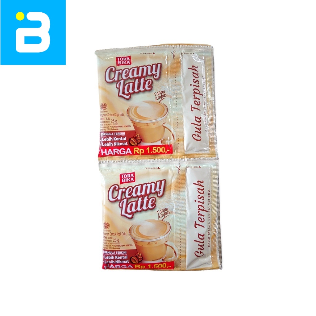 Jual Torabika Creamy Latte 10 x 25 G | Shopee Indonesia