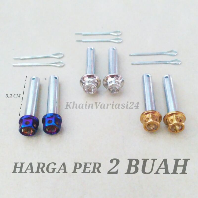 Jual Baut probolt pin tojosan step footstep beat scoopy vario | Shopee ...
