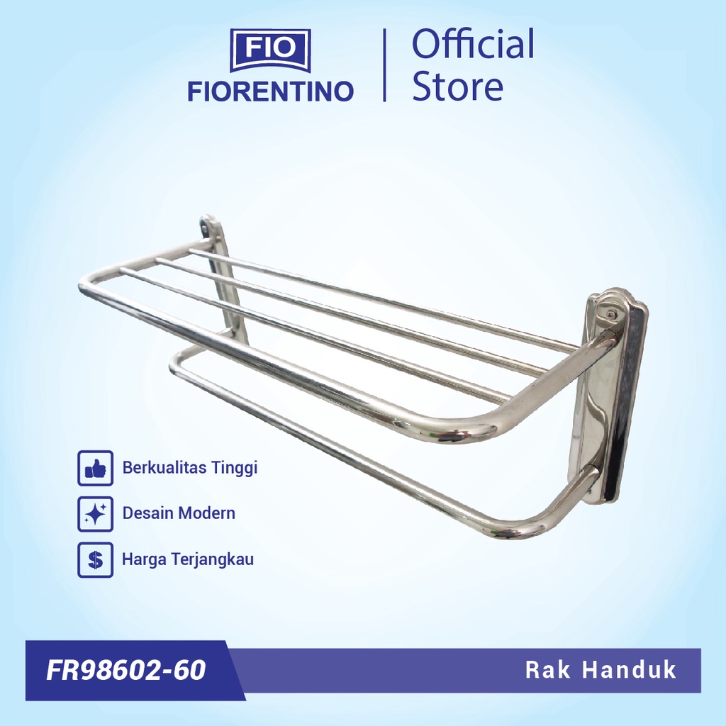 Jual Fiorentino Rak Handuk / Gantungan Handuk Stainless Steel FR98602 ...