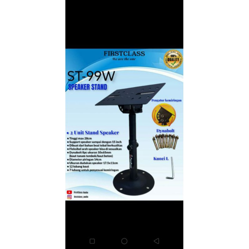 Jual bracket speaker dinding/gantung | Shopee Indonesia