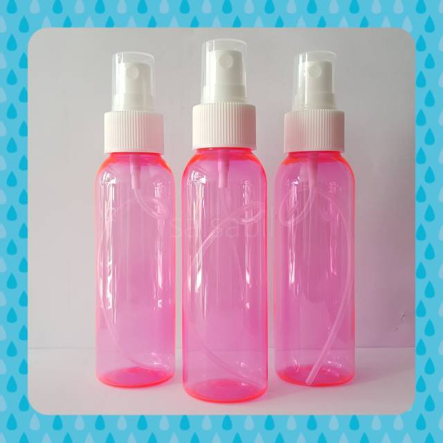 Jual Botol spray 100ml pink | Shopee Indonesia