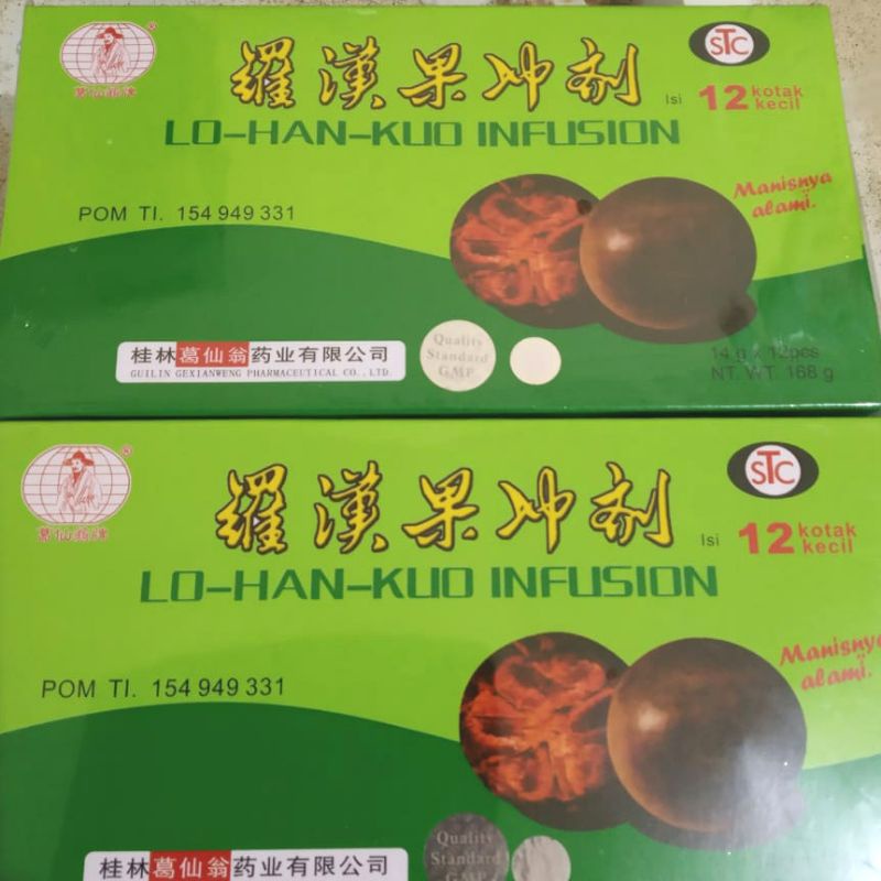 Jual Lo Han Kuo Infusion / Lohanko Kotak Pereda Panas Dalam Dan Sakit ...