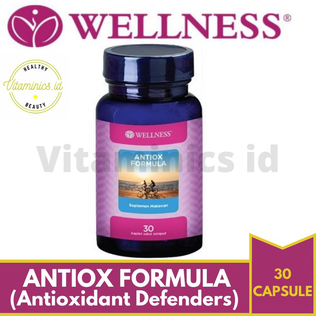 Jual Wellness Antiox Formula ( Antioxidant Defenders ) 30 Kapsul ...