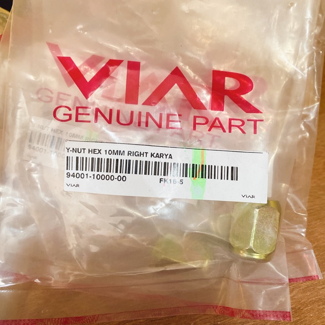 Jual Mur As Roda Belakang Kanan Viar Karya 150 200 CC Motor Roda 3 ...