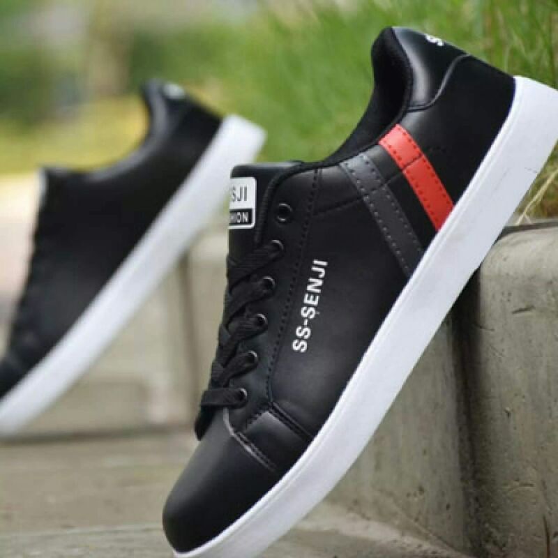 Jual COD Sepatu Sport Pria Ss Senji Terbaru Plat Menarik Buat Acara ...