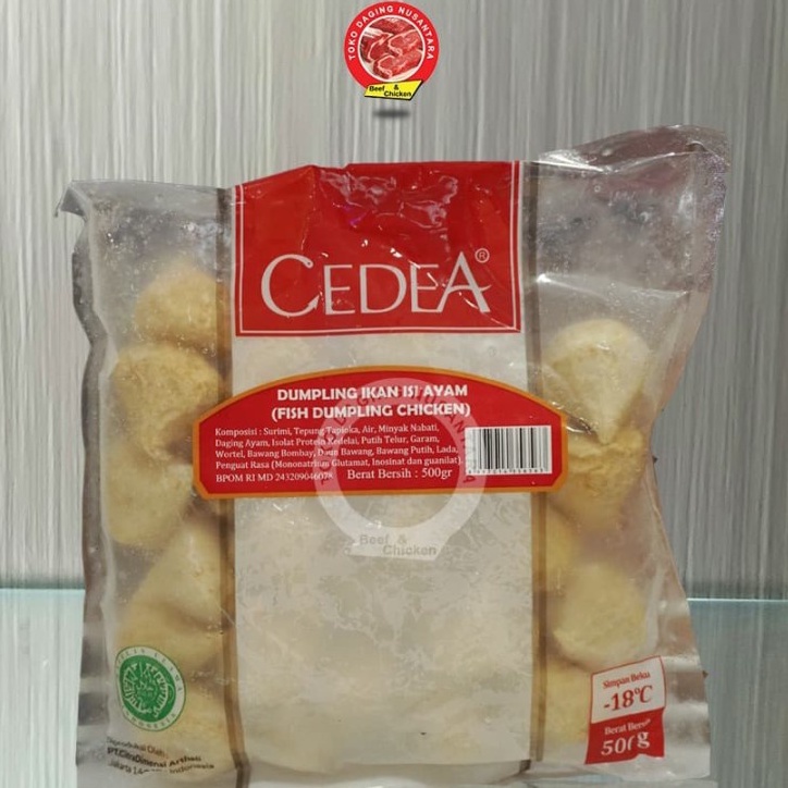 Jual CEDEA Fish Dumpling Chicken 500gr | Shopee Indonesia