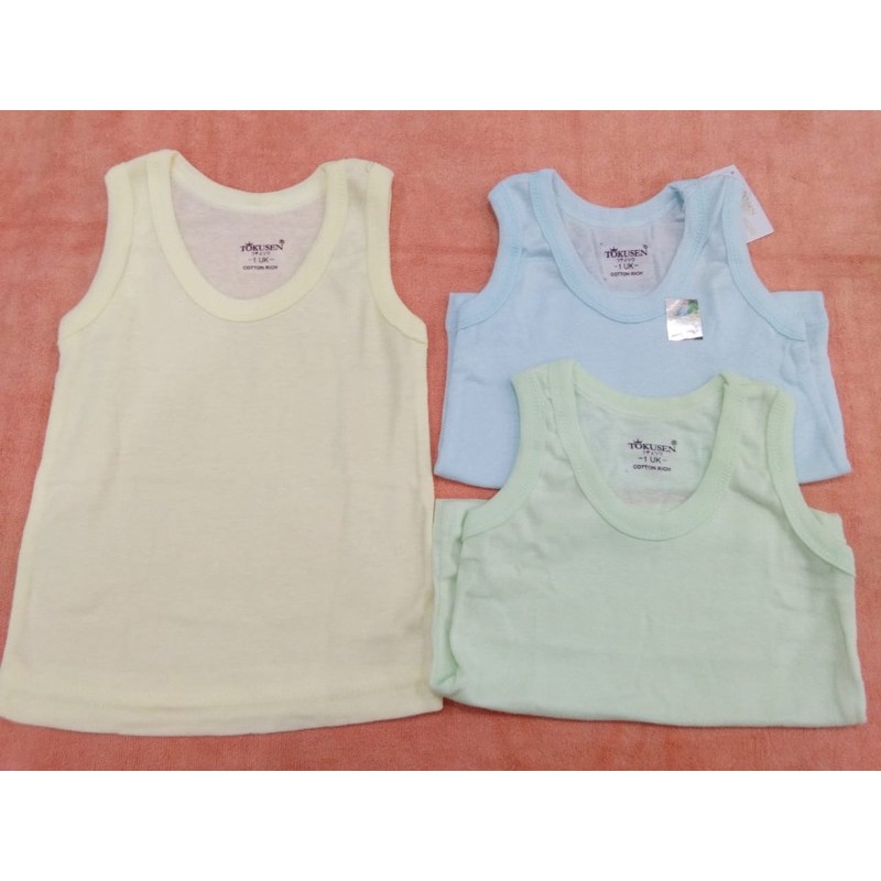 Jual Makassar ! Singlet Bayi NB Baru Lahir sampai 6 Bulan Ukuran S / M ...