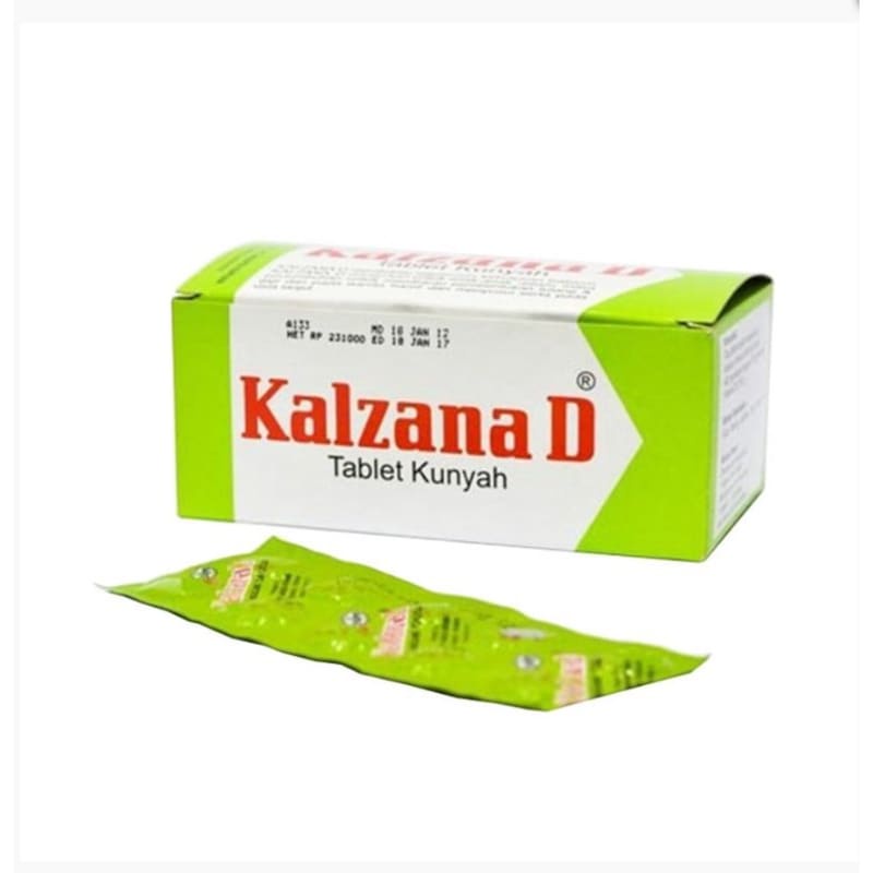 Jual Kalzana D Box (20 Strip @10 Tablet) | Shopee Indonesia