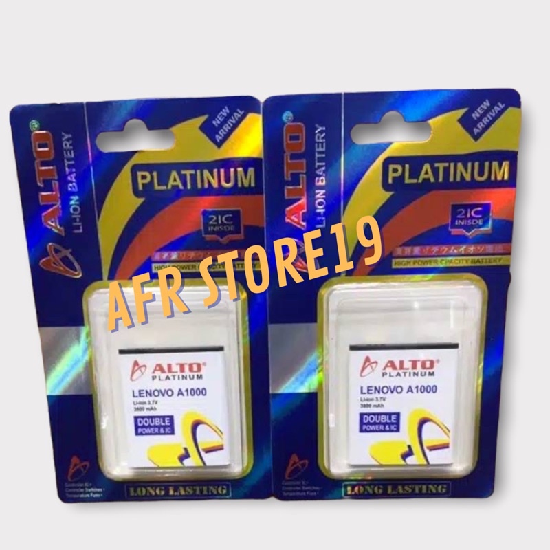 Jual Battery Batre Baterai Alto For Lenovo A1000 Double Power Original 100% New | Shopee Indonesia