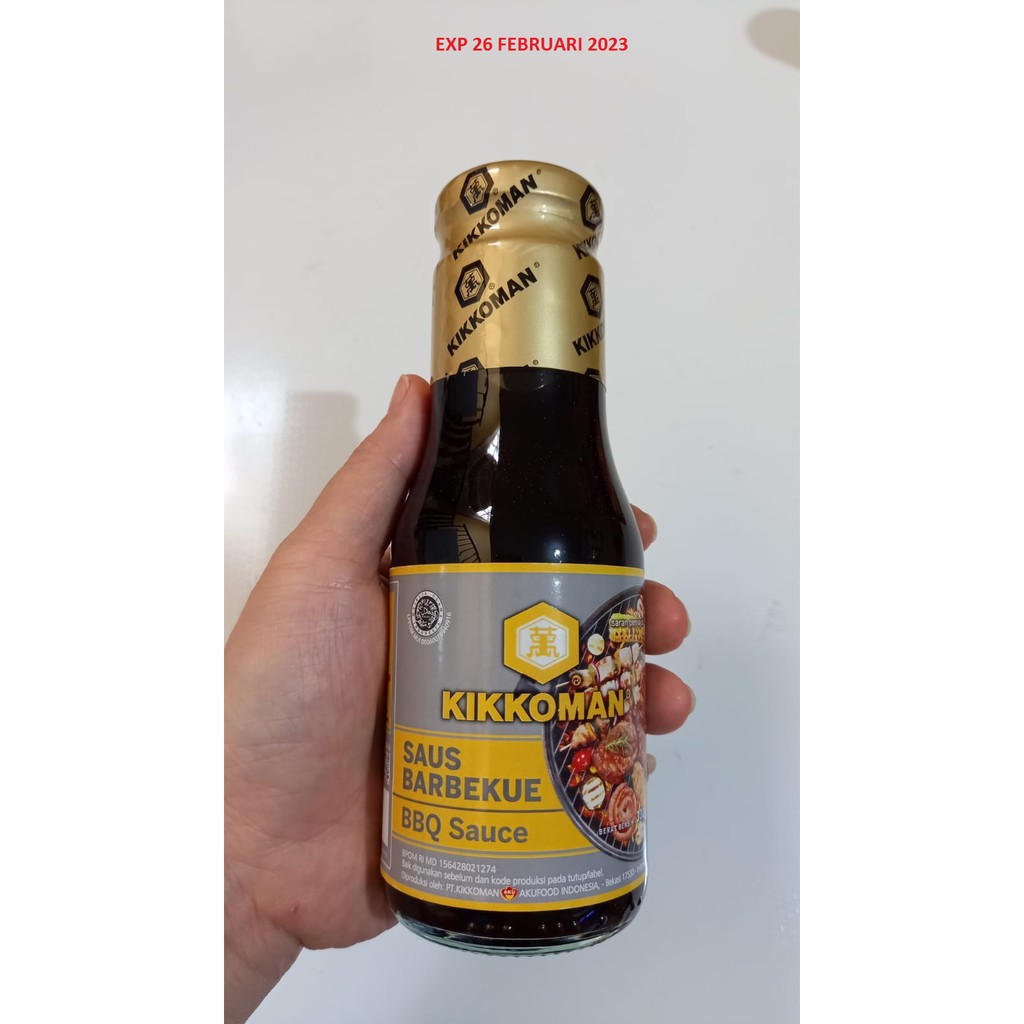 Jual Kikkoman Bbq Sauce HALAL Botol 300gr | Shopee Indonesia