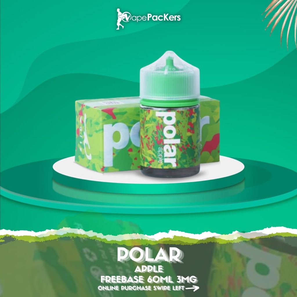 Jual Polar Liquid Apple 3mg 60ml | Shopee Indonesia