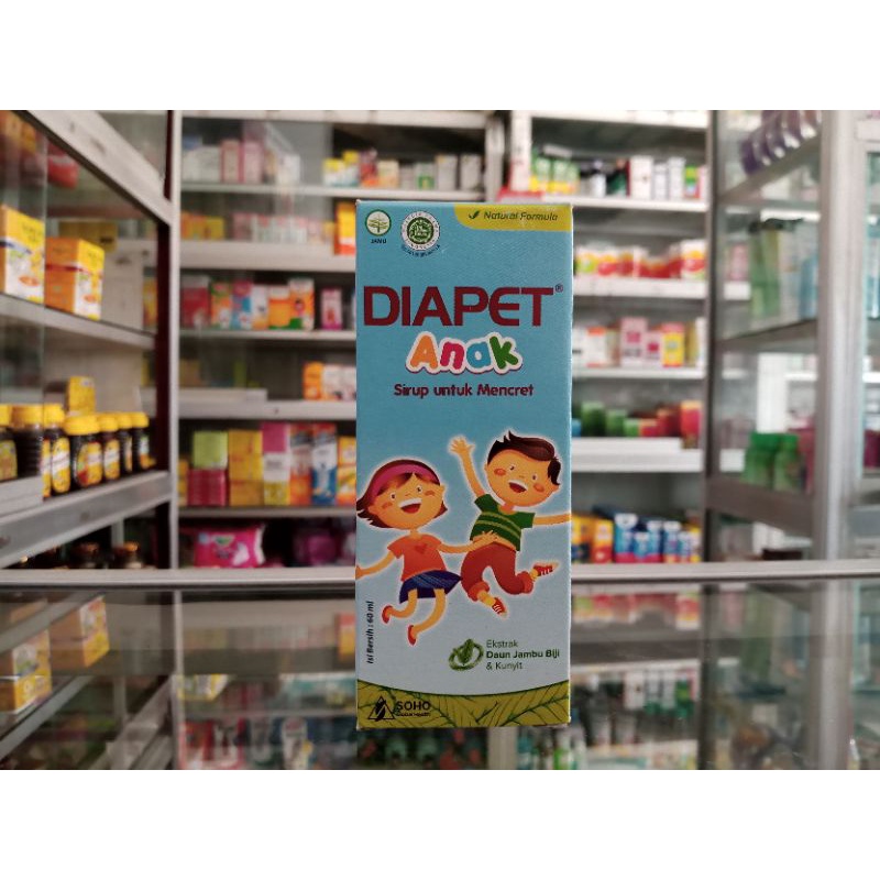 Jual DIAPET ANAK SIRUP 60 ML - ED 09/2025 | Shopee Indonesia