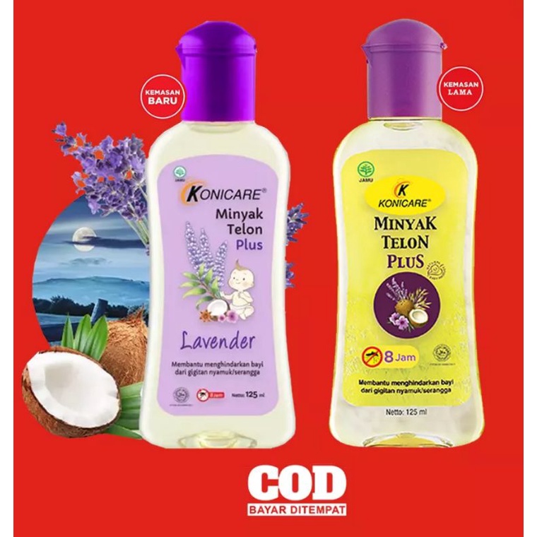 Jual KONICARE Minyak Telon Plus Ungu 125 ml (KEMASAN BARU) | Shopee ...