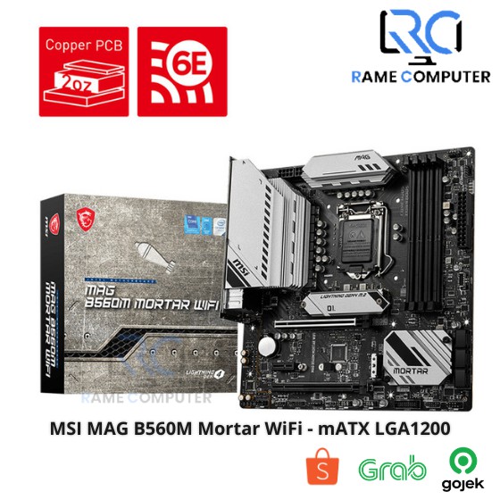 Jual Mainboard / Motherboard MSI MAG B560M Mortar WiFi - mATX INTEL ...