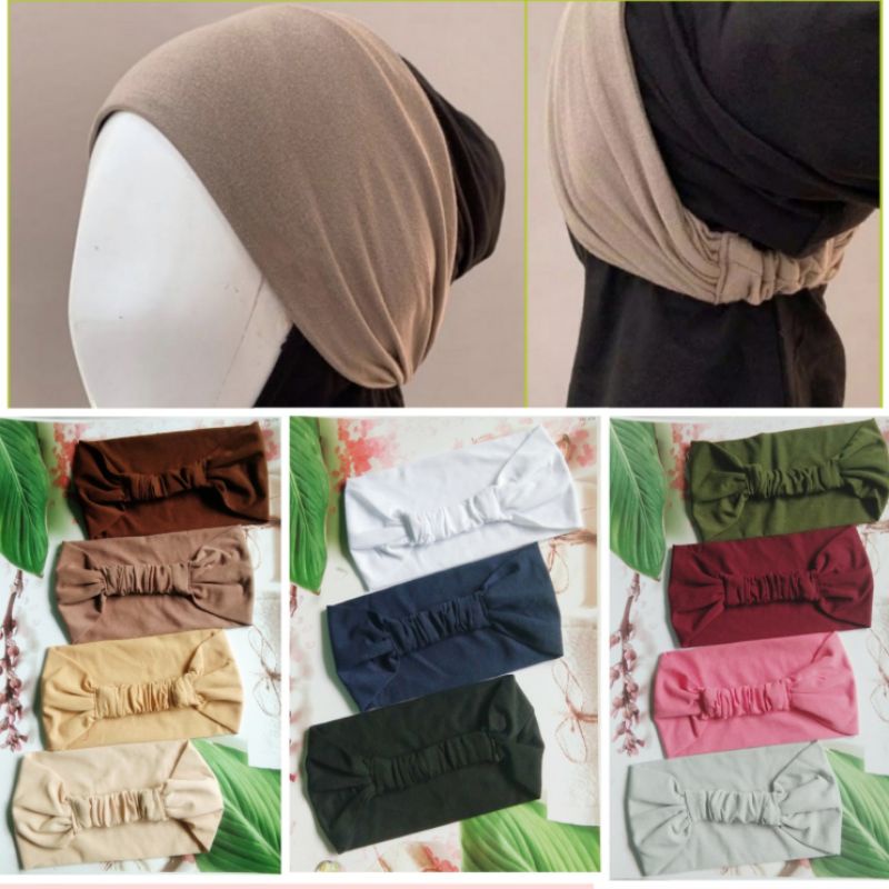 Jual Ciput Bandana Bando Karet Bahan Kaos | Shopee Indonesia