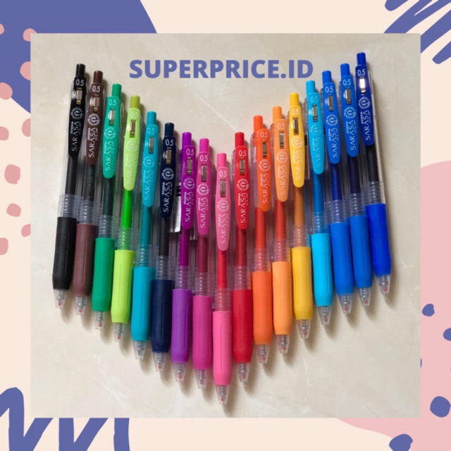 Jual Sarasa Pen 0.5 | Shopee Indonesia