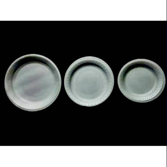 Jual Piring Styrofoam Besar "KCS" 250 pcs/bal Size 9 Inch (23 Cm ...