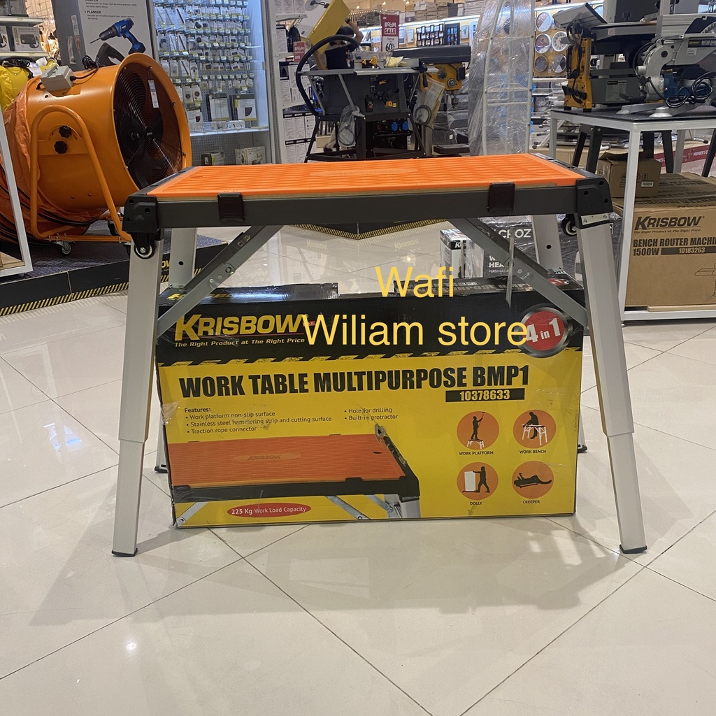 Jual Krisbow Work bench workbench meja kerja 4 IN 1 MEJA KERJA ...