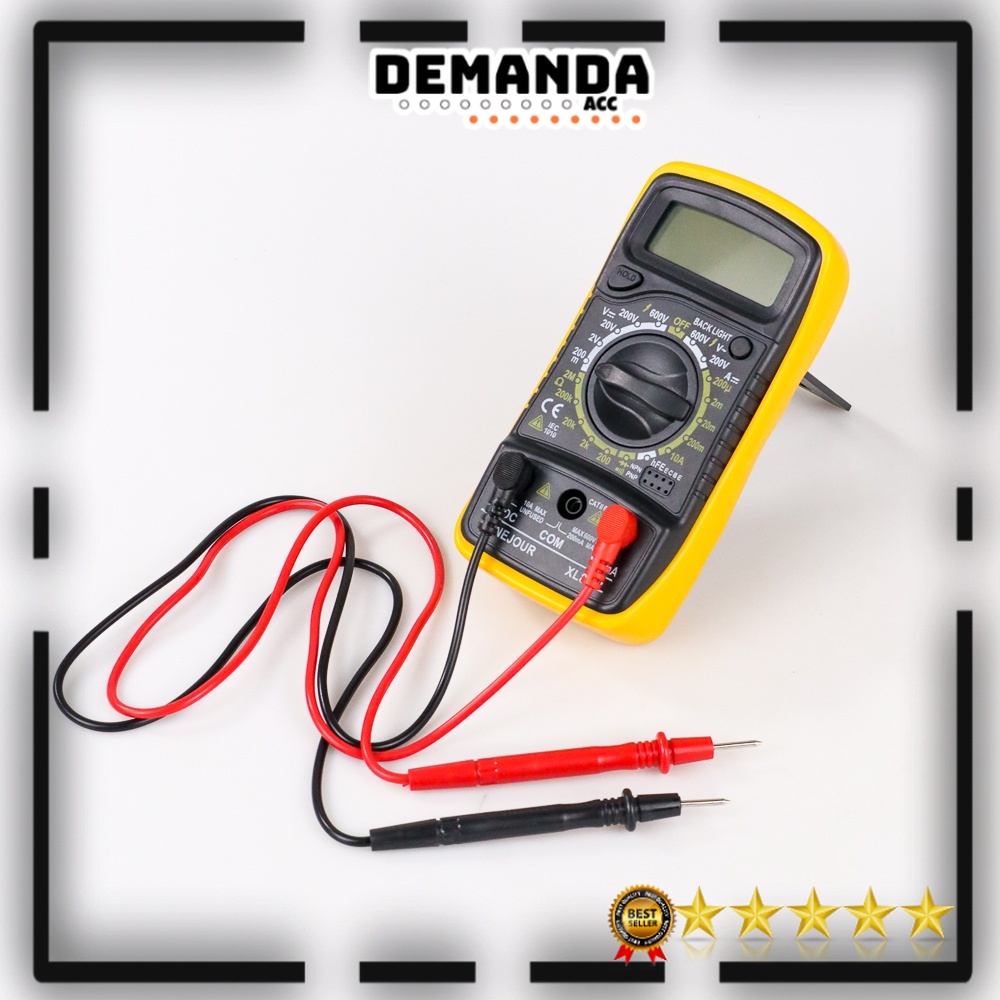 Jual Multimeter Digital AC/DC Voltage Tester / Multitester Digital ...