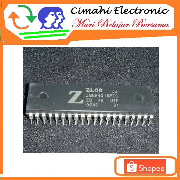 Jual OTP MICROCONTROLLER dari ZILOG : Z86E40, Z86E30, Z86E08 | Shopee Indonesia