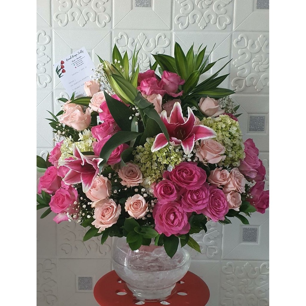 Jual BUNGA MEJA SEGAR | RANGKAIAN BUNGA SEGAR | BUNGA MEJA KANTOR ...