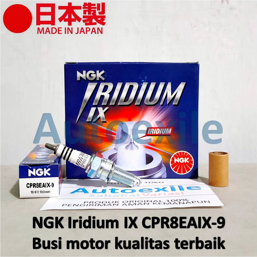 Jual Busi Motor Asli NGK IRIDIUM IX CPR8EAIX-9 Ori Original Aerox Byson ...