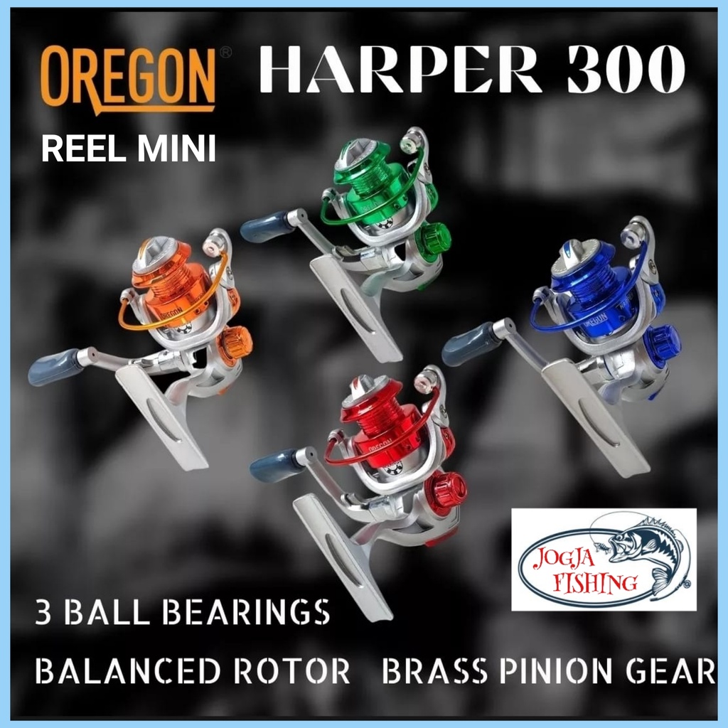Jual Reel Mini Oregon Harper 300 Spinning | Shopee Indonesia