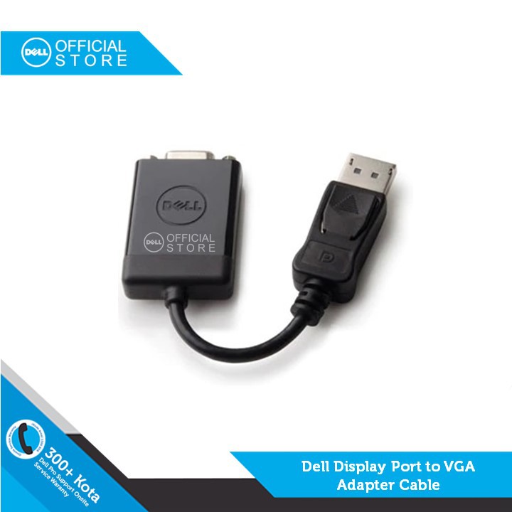 Jual Dell DisplayPort to VGA Adapter | Shopee Indonesia
